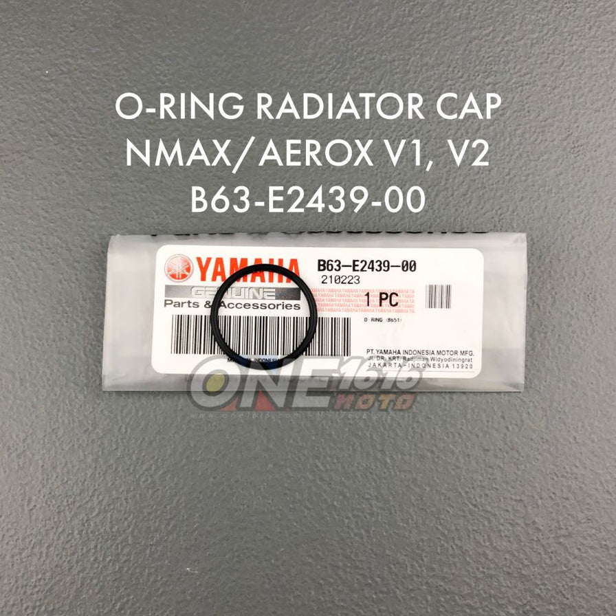 Yamaha Genuine O-ring Radiator Cap B63-E2439-00 Nmax/Aerox V1, V2 ...