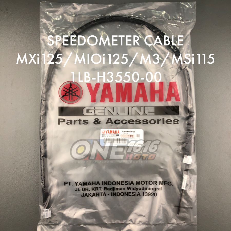 Yamaha Genuine Speedometer Cable 1LB-H3550-00 for Mio MXi 125/Mio i125 ...