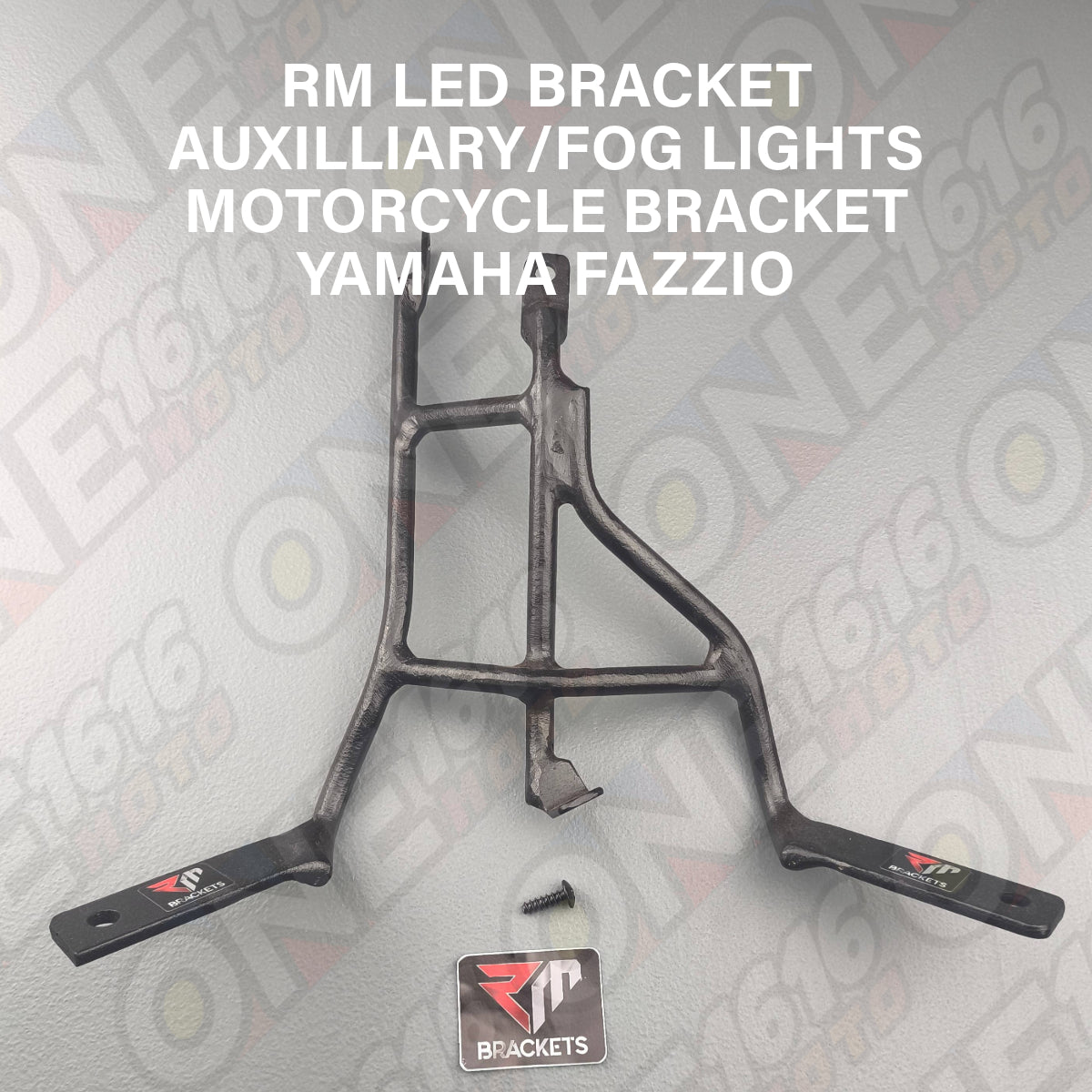 RM LED Bracket for Yamaha Fazzio Auxilliary and Fog Lights Steel Brack ...