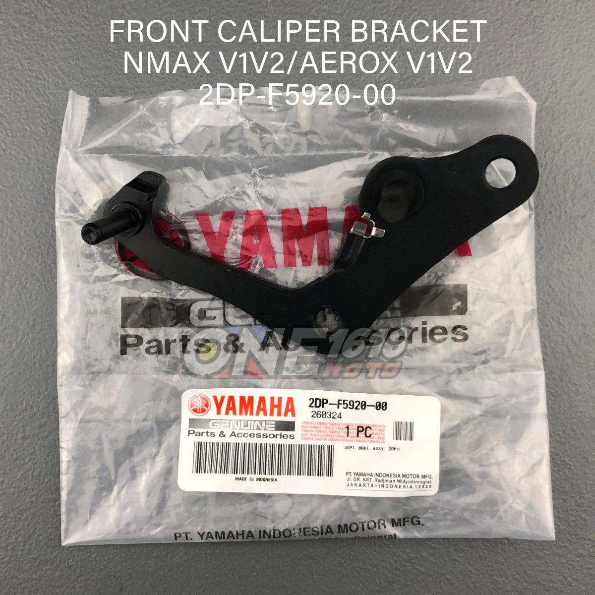 Yamaha Genuine Front Caliper Bracket 2DP-F5920-00 for Nmax V1V2, Aerox ...