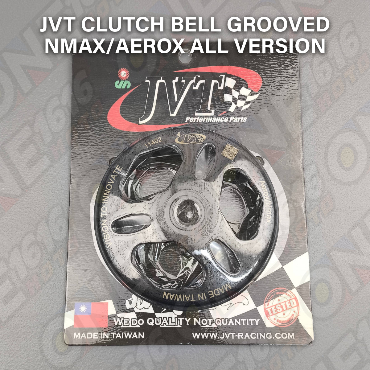 JVT Clutch Bell Grooved For Nmax/Aerox All Version Heavy Duty Performa ...