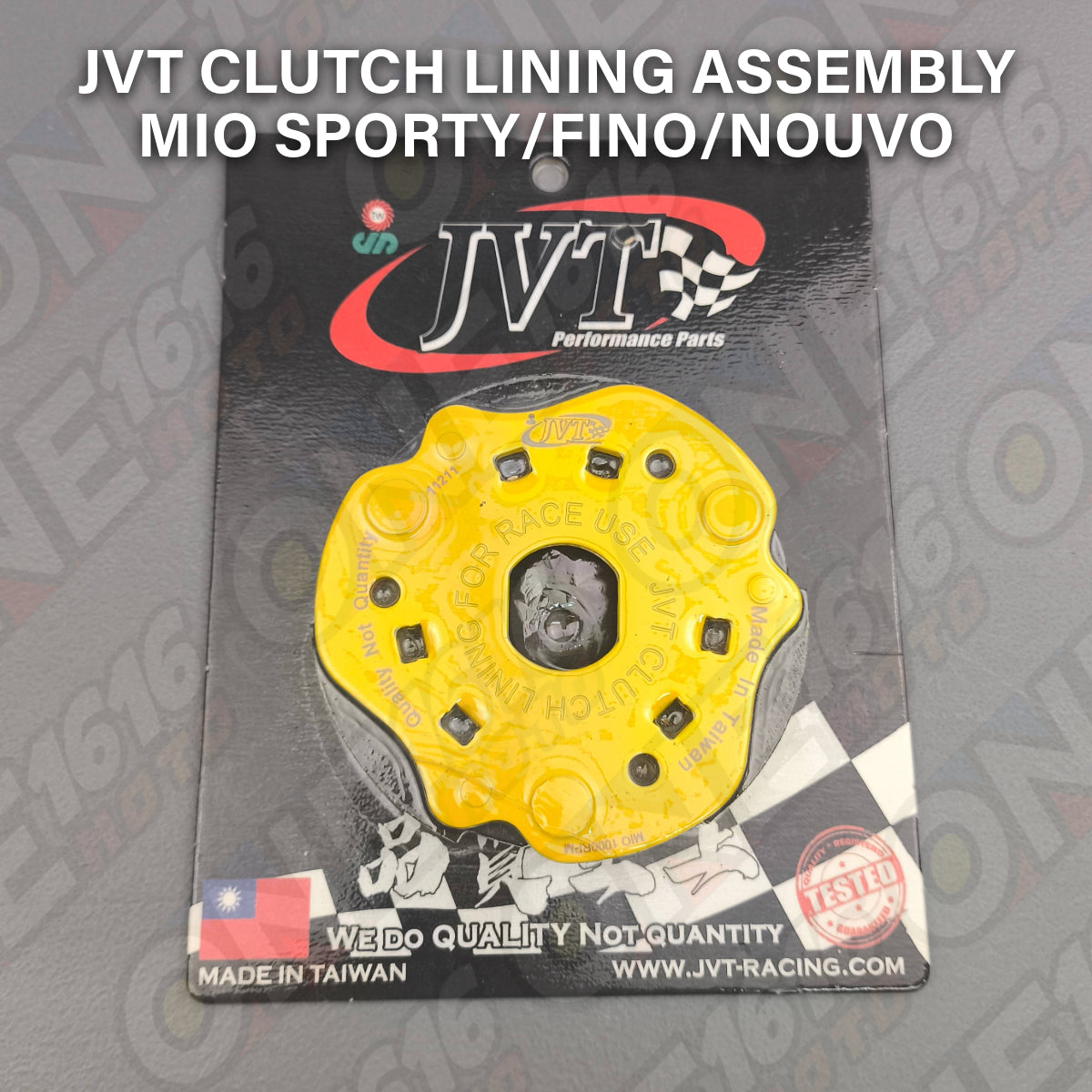 JVT Clutch Lining Assembly for Mio Sporty/Fino/Nouvo Heavy Duty Perfor ...