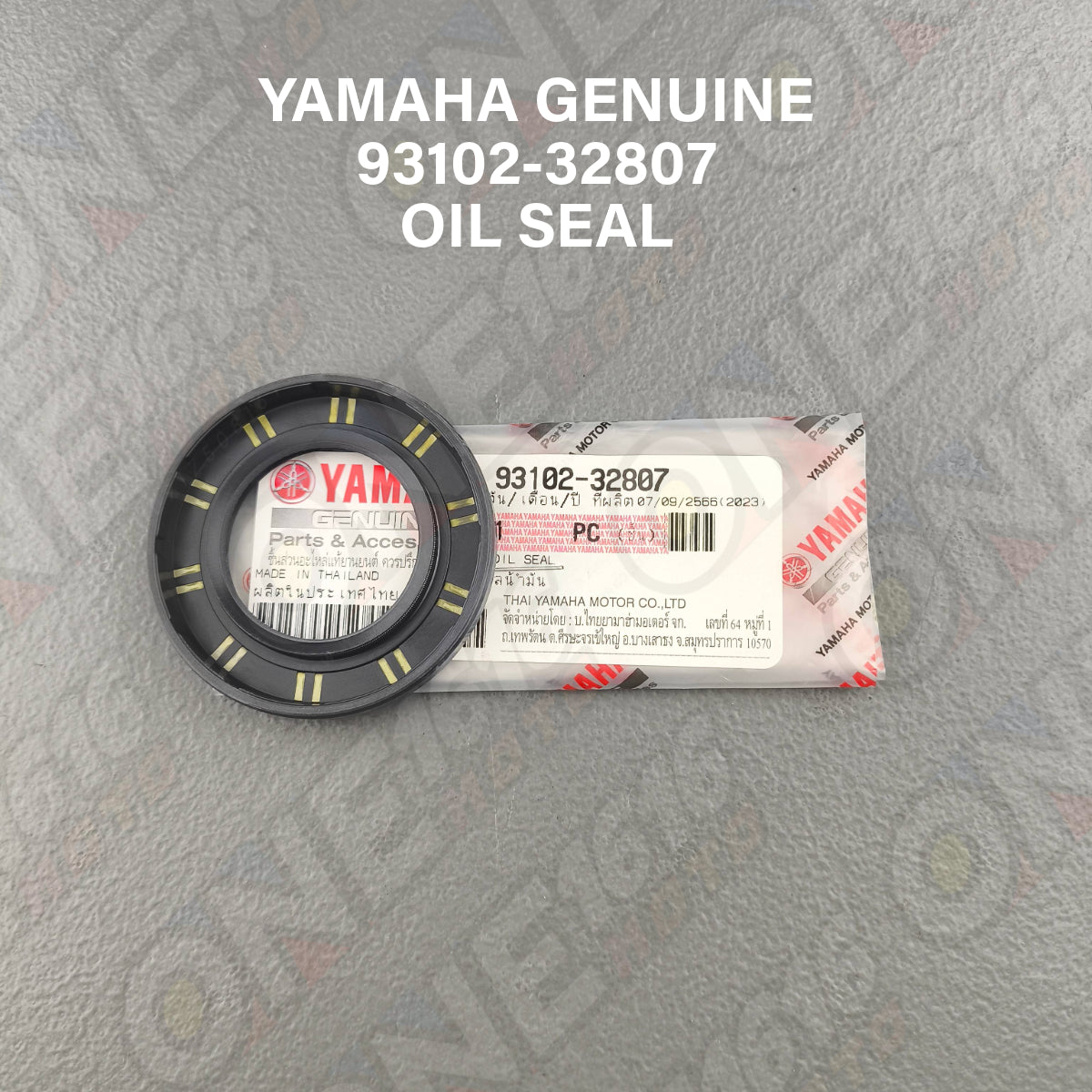Yamaha Genuine Axle Drive Oil Seal 93102-32807 for Nmax Aerox All Vers ...