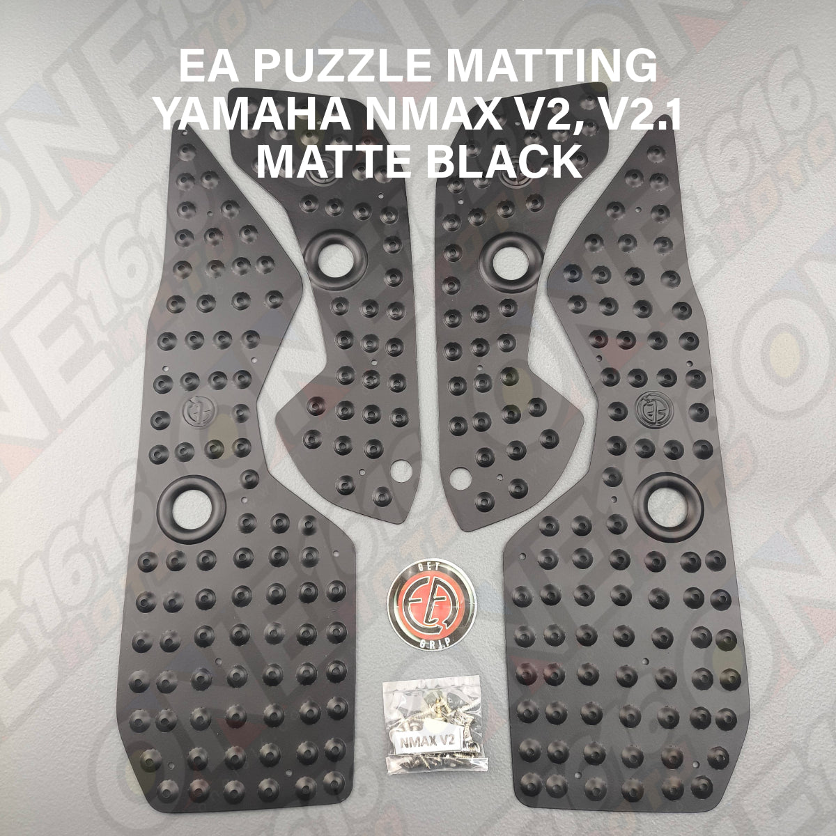 EA Matting for NMAX V2, V2.1 Matte Black Aluminum Powder Coated ...