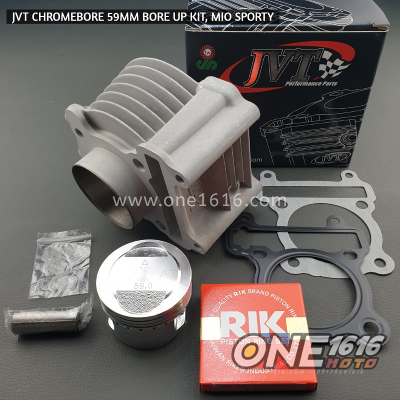 JVT Block 59mm Chromebore For Mio Sporty Heavy Duty Performance Parts ...