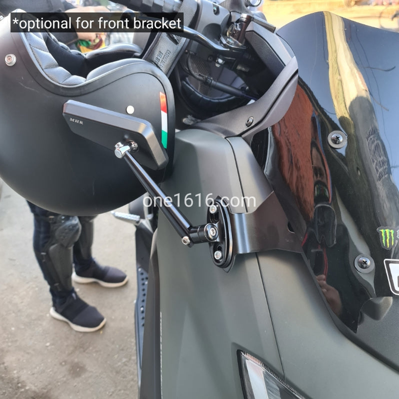 MHR Side Mirror Circuit Type for Motorcycle and Scooters Universal Ori ...